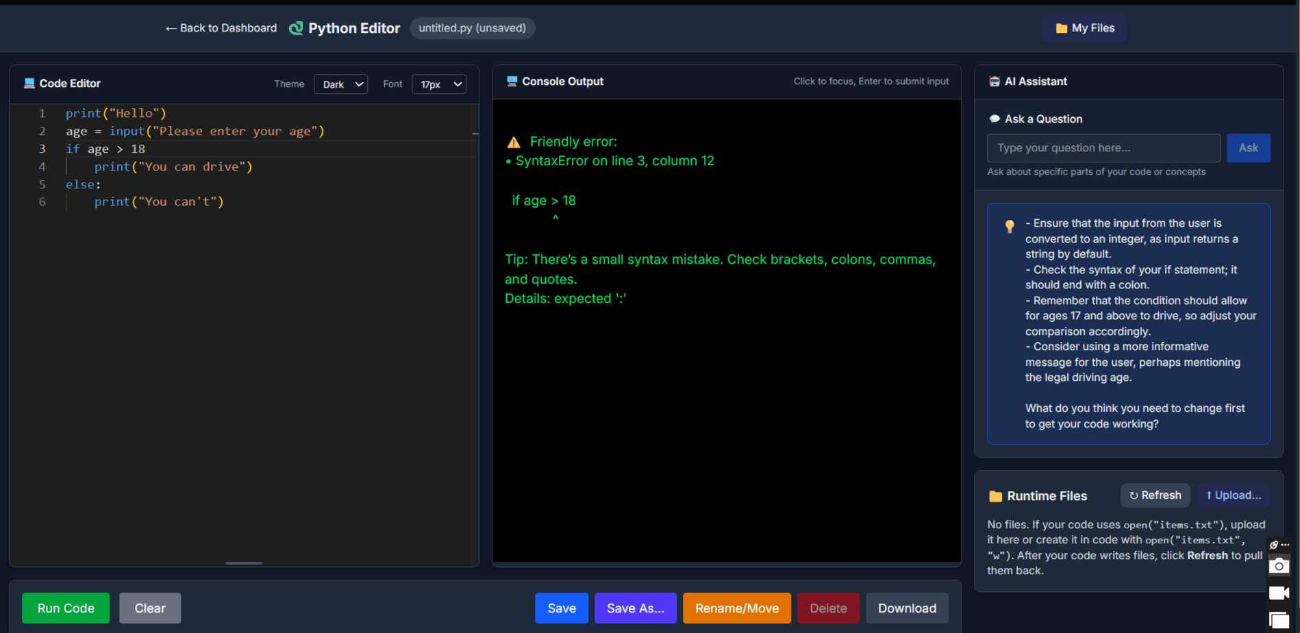 GCSE Python Lab – Python & GCSE Computer Science